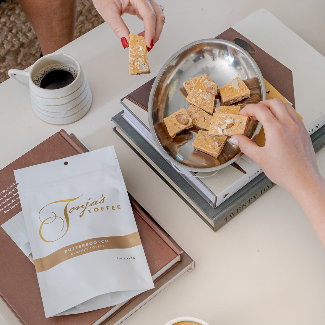 Tonja's Toffee | Premium Almond, Chocolate, and Gift Toffees